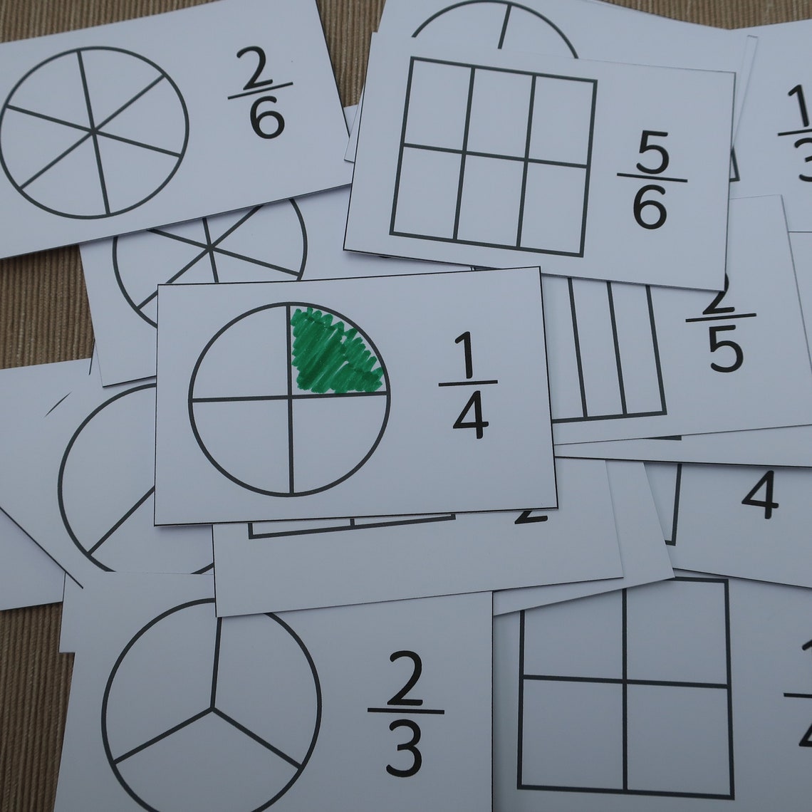 Fractions Preschool and Kindergarten Activities 1-6. - Etsy