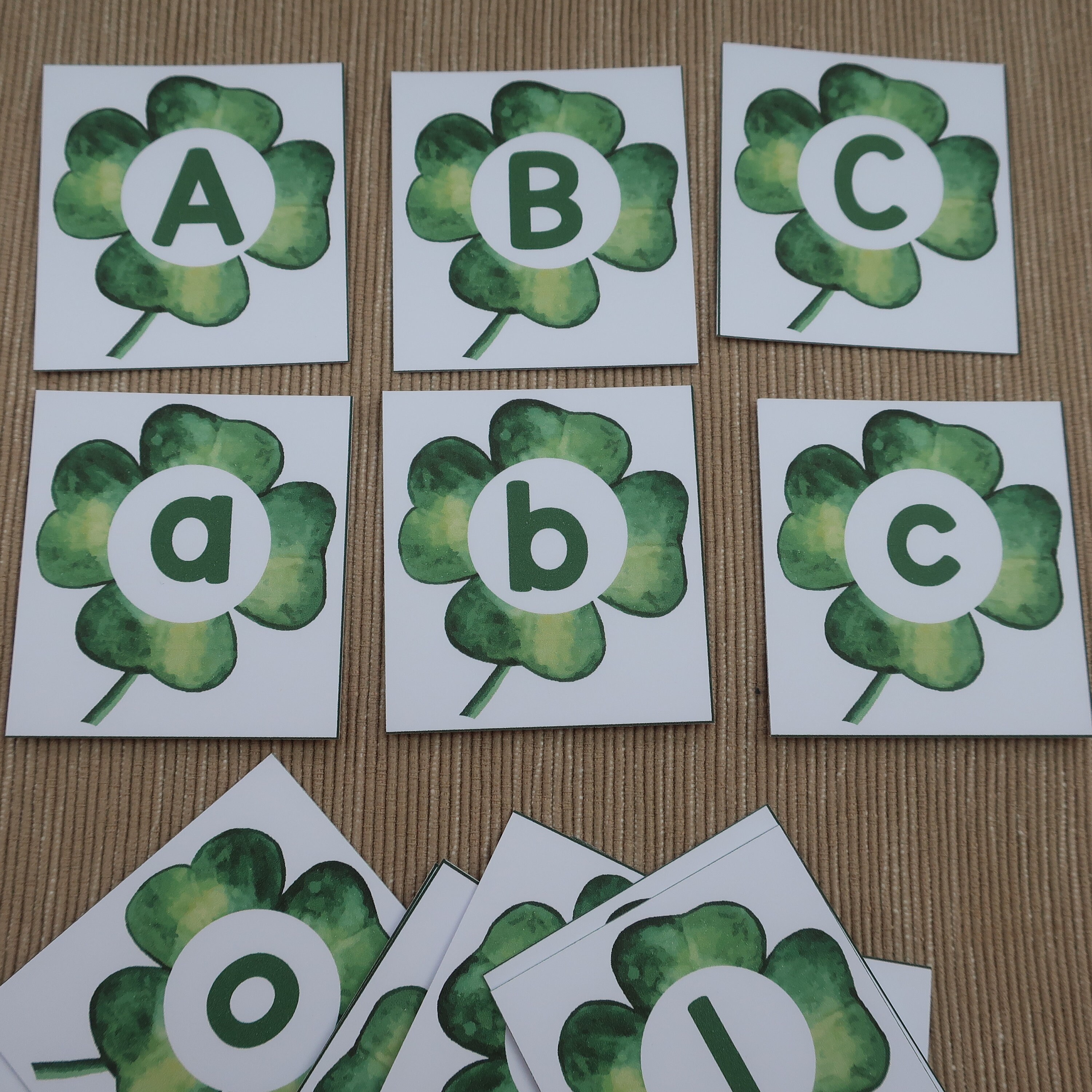 St. Patrick's Day Preschool Printable Letter Matching Activity. Toddler ...