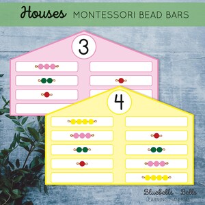 Montessori Bead Addition Activity. Montessori Printable Math Bead ...