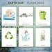 Earth Day Printable Vocabulary Cards. Kindergarten, Elementary School ...