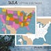 United States Montessori Maps and Cards. - Etsy