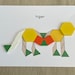 Rainforest Animals Pattern Blocks. Preschool Shape Matching Activity ...