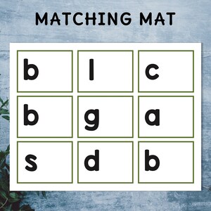 Phonics Printable INSECTS. Spring Preschool and Kindergarten Beginning ...