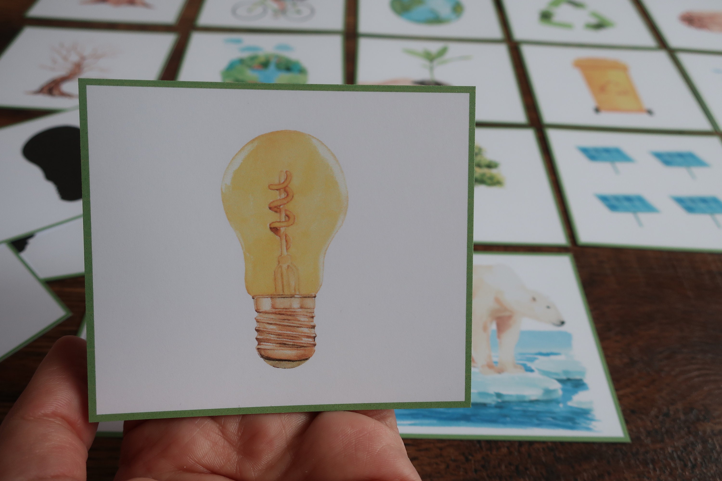 Earth Day Shadow Matching Cards. Montessori Preschool - Etsy