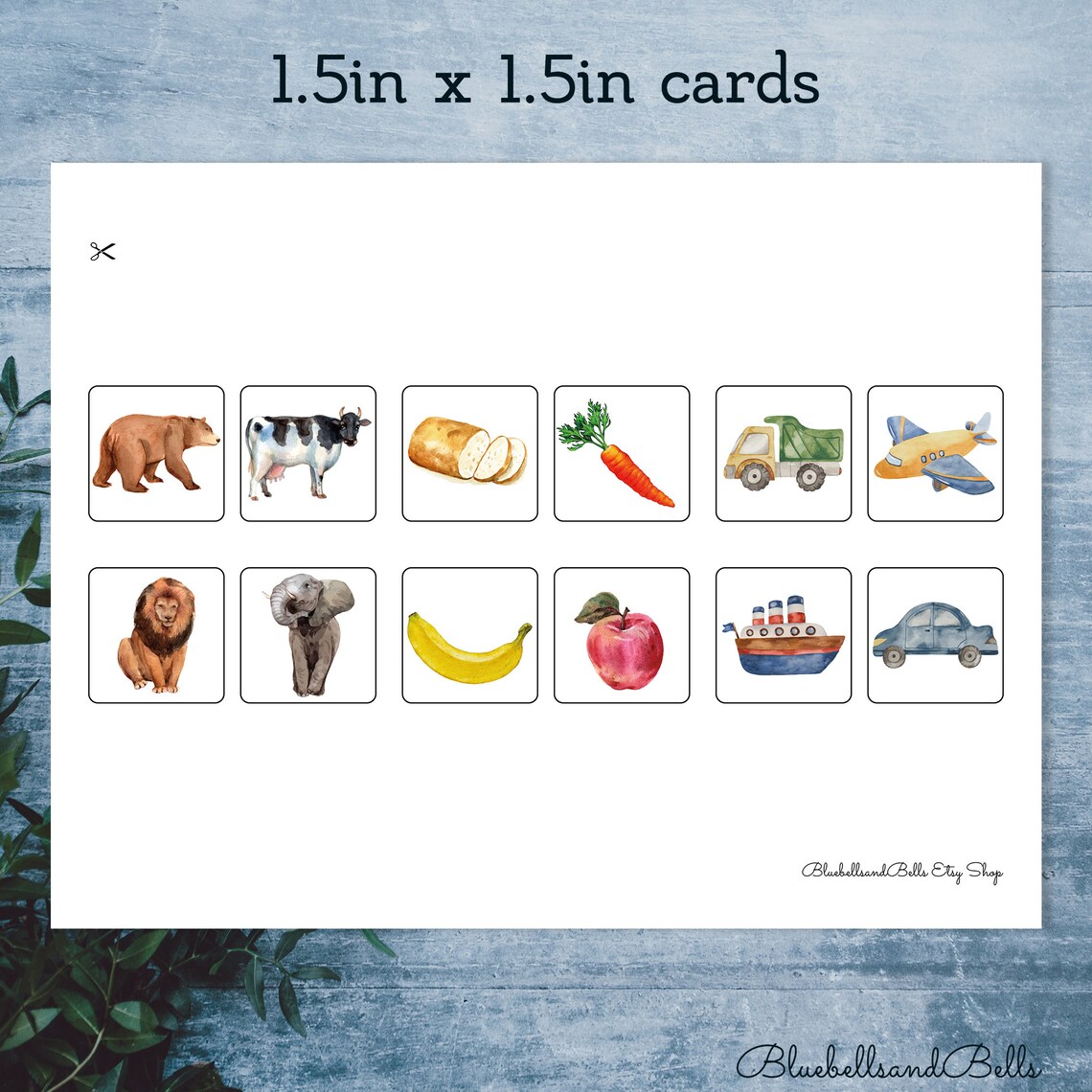 Toddler Category Sorting Printable. Montessori Matching - Etsy