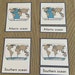 Oceans of the World 3 Part Cards. Montessori Geography Printable ...