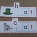 Montessori Printable Moveable Alphabet. CVC Word Phonics Matching Cards ...