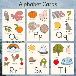 Letter Cards Printable. Alphabet Flash Cards for Toddlers and ...