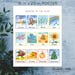 Months of the Year Cards and Poster. Digital Download. - Etsy Canada