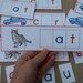 Montessori Printable Moveable Alphabet. CVC Word Phonics Matching Cards ...
