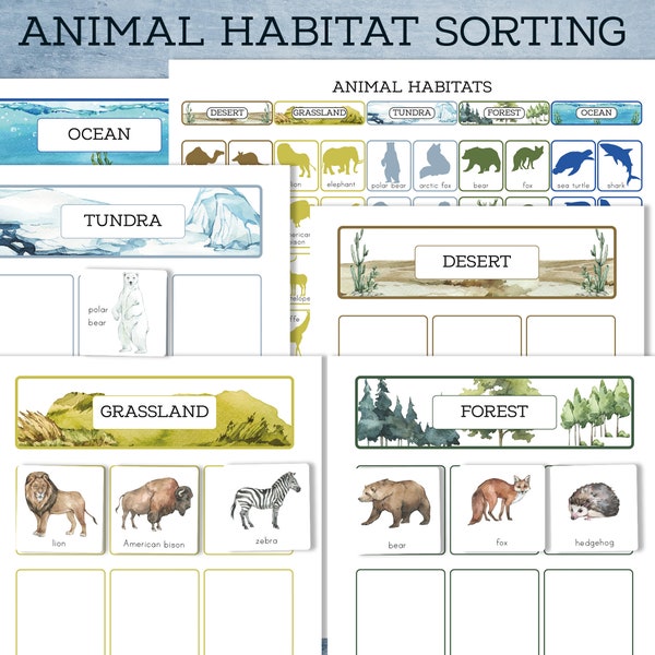 Habitat - Etsy