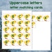 Spring Preschool Printable Letter Matching Chick and Egg. Easter ...