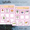 Syllable Sorting Flashcards, Syllable Counting Cards, Clap the ...