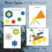 Outer Space Pattern Blocks Templates. Solar System Preschool and ...