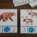 Woodland Animals Count and Clip Cards 1-10. Montessori Printable. - Etsy