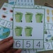 Earth Day Printable Count and Clip Cards 1-10. Spring Math Activity for ...