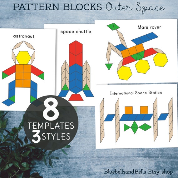 Preschool Astronaut Pattern