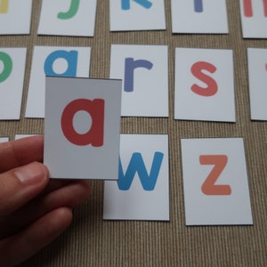 Letter Matching Printable Activity. Alphabet Recognition Game for ...