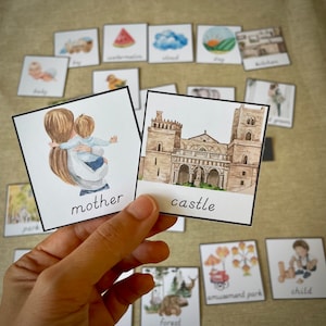 Noun Sorting Person, Place or Thing. Montessori Parts of Speech ...