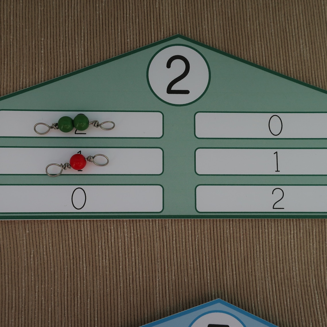 Montessori Bead Addition Activity. Montessori Printable Math - Etsy