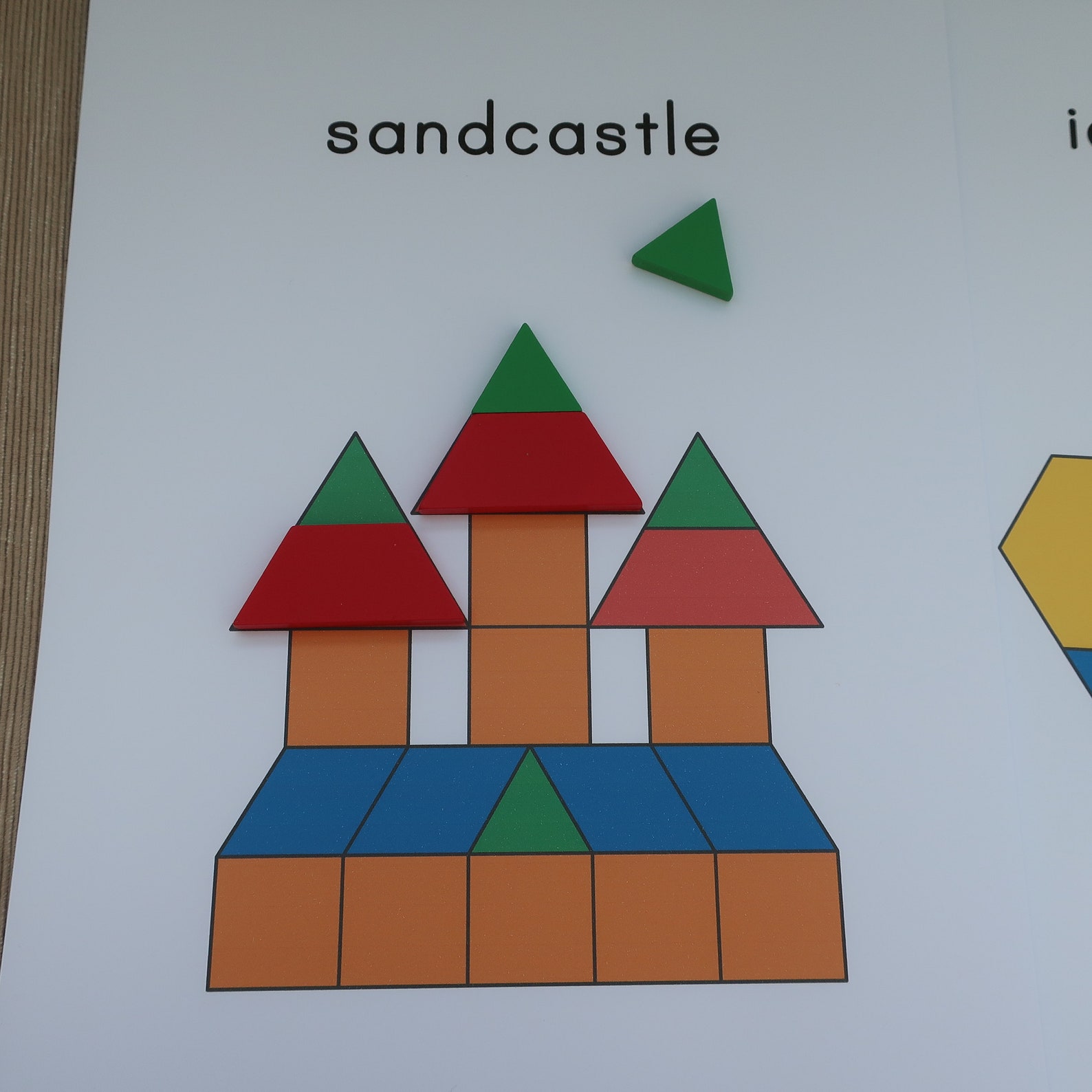 Summer Pattern Blocks Templates. Summer Printable Preschool - Etsy