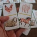 Farm Animal Dominoes. Kids Printable Tile Game. - Etsy Canada