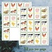 Farm Animal Dominoes. Kids Printable Tile Game. - Etsy Canada