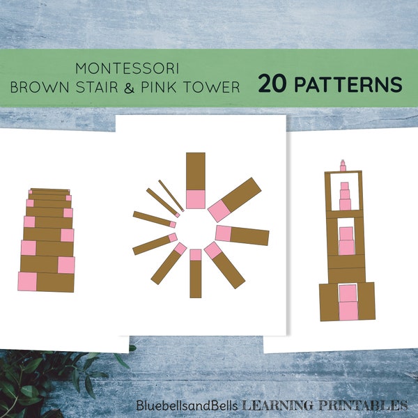 Montessori Tower - Etsy