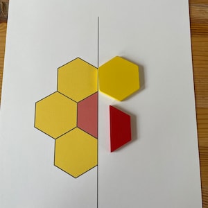 Pattern Blocks Templates Flower Symmetry. Kindergarten and Preschool ...