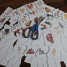 Farm Animal Cutting Strips. Preschool Scissor Practice - Etsy