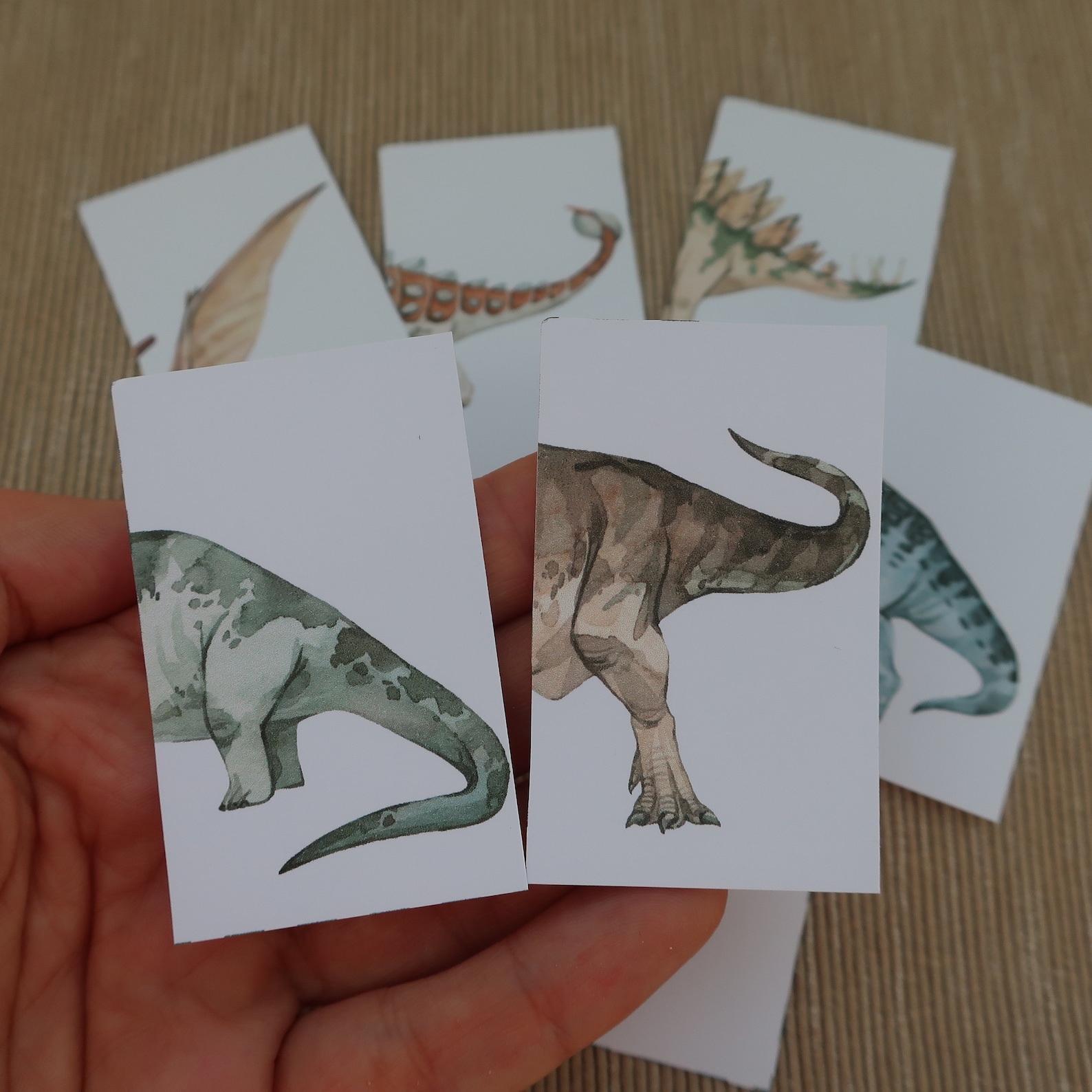 Dinosaur Puzzle Printable. Halves Matching Activity for - Etsy