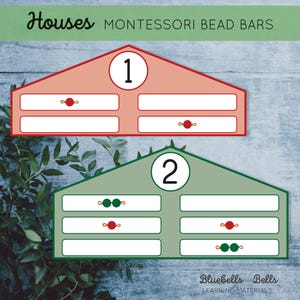 Montessori Bead Addition Activity. Montessori Printable Math Bead ...