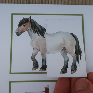 Farm Puzzle Printable. Animal Halves Matching Activity for Toddlers and ...