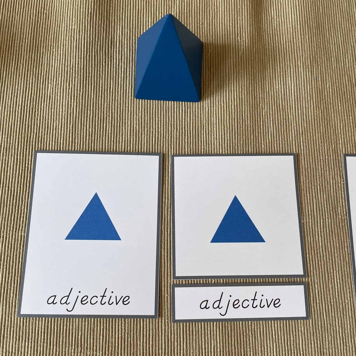 Montessori Grammar Symbols 3-part Cards. Parts of Speech Printable ...