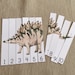 Dinosaur Puzzle Number Sequence 1-10. Montessori Preschool Printable ...