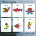 Ocean Animals Pattern Blocks Templates. Preschool and Kindergarten ...