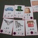 Phonics Printable CVC Word Clip Cards. Beginning Sound - Etsy