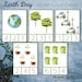 Earth Day Printable Count and Clip Cards 1-10. Spring Math Activity for ...