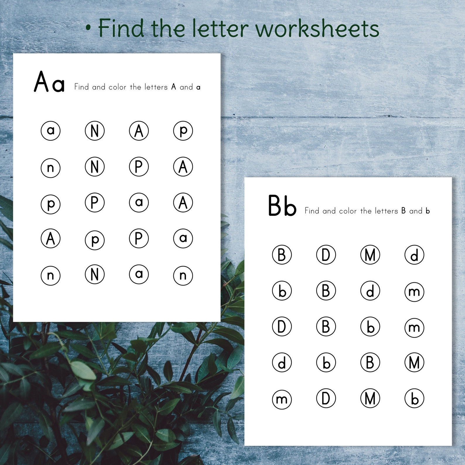 Alphabet Flash Cards Do a Dot Letter Worksheets Letter - Etsy