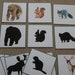 Woodland Animal Montessori Printable Shadow Matching Cards. - Etsy