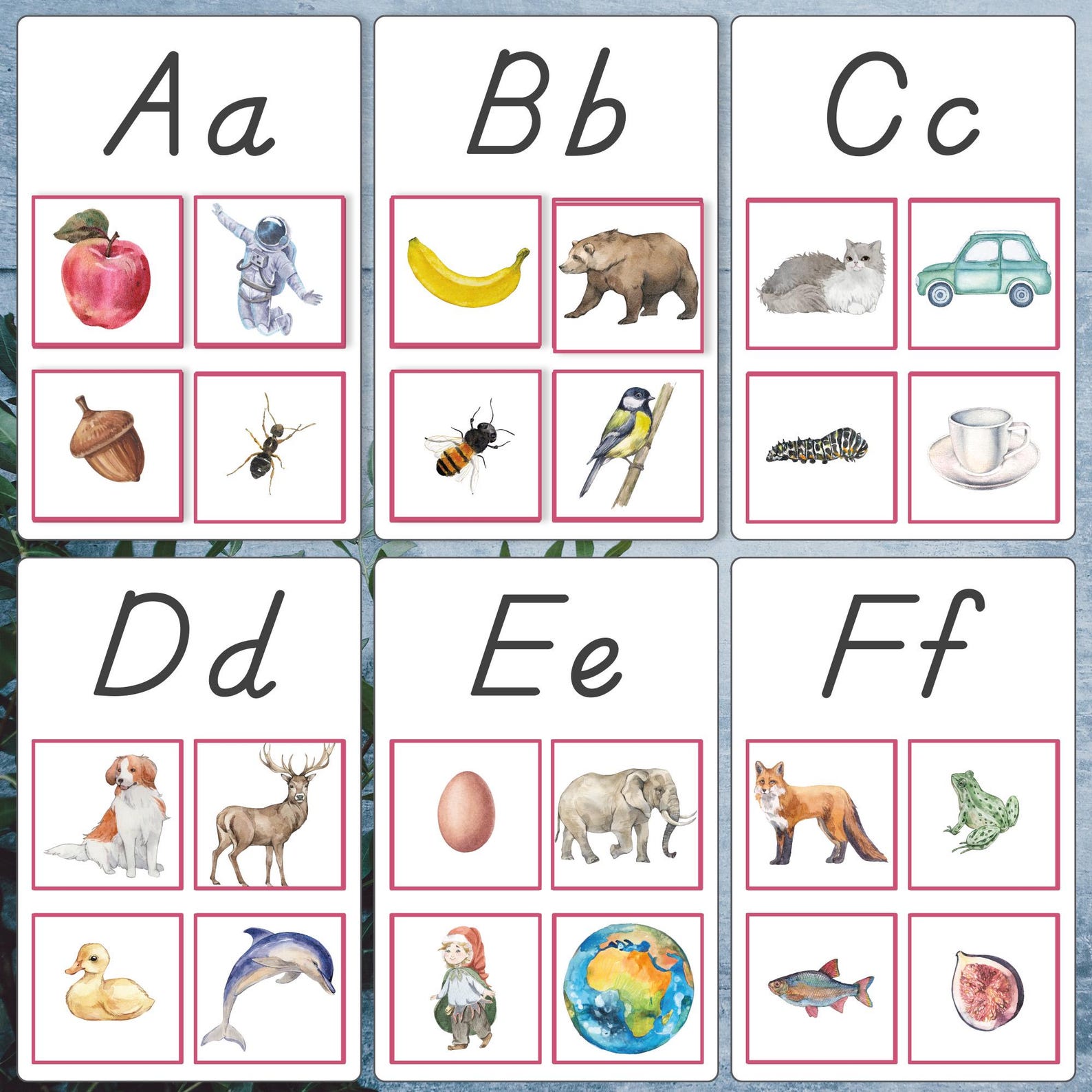 Beginning Sound Sorting Picture Cards. Montessori Phonics. - Etsy