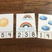 Weather Count and Clip Cards 1-10. Preschool Spring Printable ...