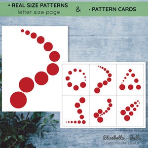 Montessori Knobless Cylinders Patterns. Matching Activity for Preschool ...