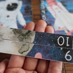 Outer Space Number Sequence 1-10 Printable Activity. Planets Preschool ...