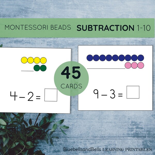 Subtraction - Etsy