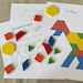 Dinosaur Pattern Blocks Printable Templates. Preschool and Kindergarten ...