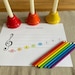 Montessori Music Handbells Printable Musical Notes Poster and Cards - Etsy