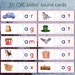 Montessori Printable Moveable Alphabet. CVC Word Phonics Matching Cards ...