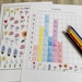 Graphing Printable Flowers. Preschool and Kindergarten Math Activity ...