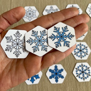 Winter Montessori Printable Snowflake Sorting Activity. Sort by Color ...
